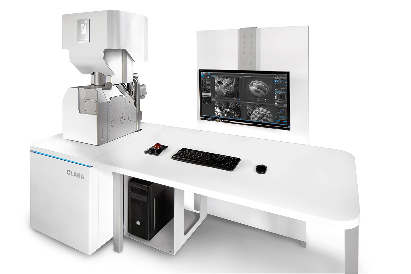 TESCAN CLARA | New Field-Free UHR SEM - TESCAN TESCAN CLARA | New Field-Free UHR SEM - TESCAN